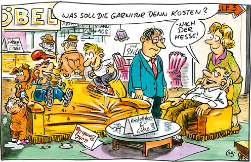 WiM-Cartoons von Gerd Bauer | IHK Nürnberg für Mittelfranken