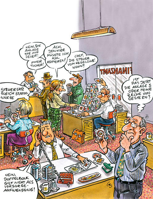 WiM-Cartoons von Gerd Bauer | IHK Nürnberg für Mittelfranken