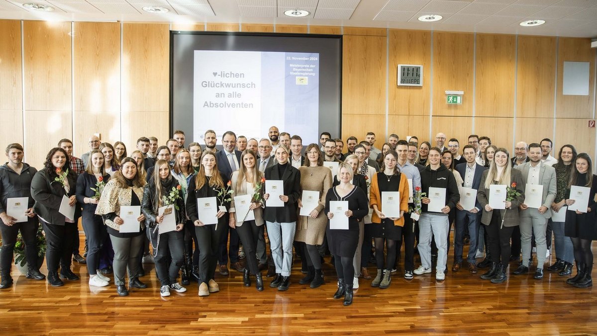 Meisterpreis für erfolgreiche Absolventen | IHK Nürnberg für Mittelfranken